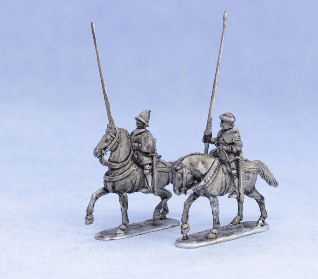 LM 05. Mounted Men at Arms (B) – Steel Fist Miniatures